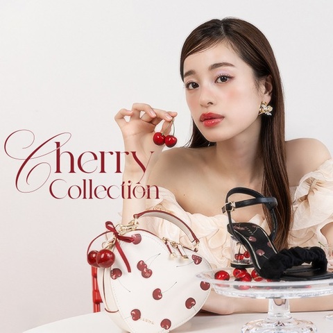 【RANDA】愛らしさと大人の魅力をひとさじ Cherry Collection｜ランダのショップニュース｜シャポー船橋 | JR総武線船橋駅直結のショッピングセンター